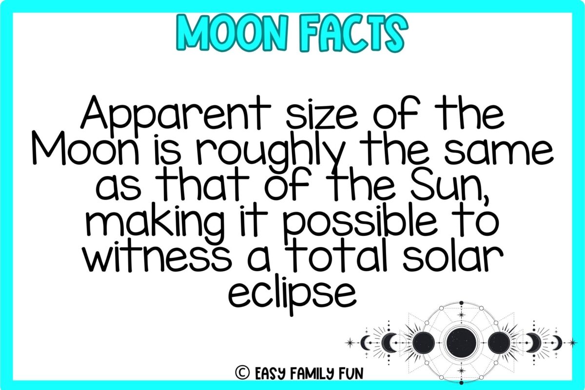 Facts About The Moon - Easy Family Fun- Games, Trivia, and Jokes