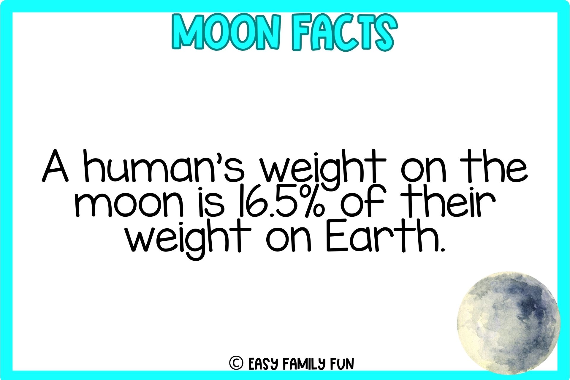 Facts About The Moon - Easy Family Fun- Games, Trivia, and Jokes