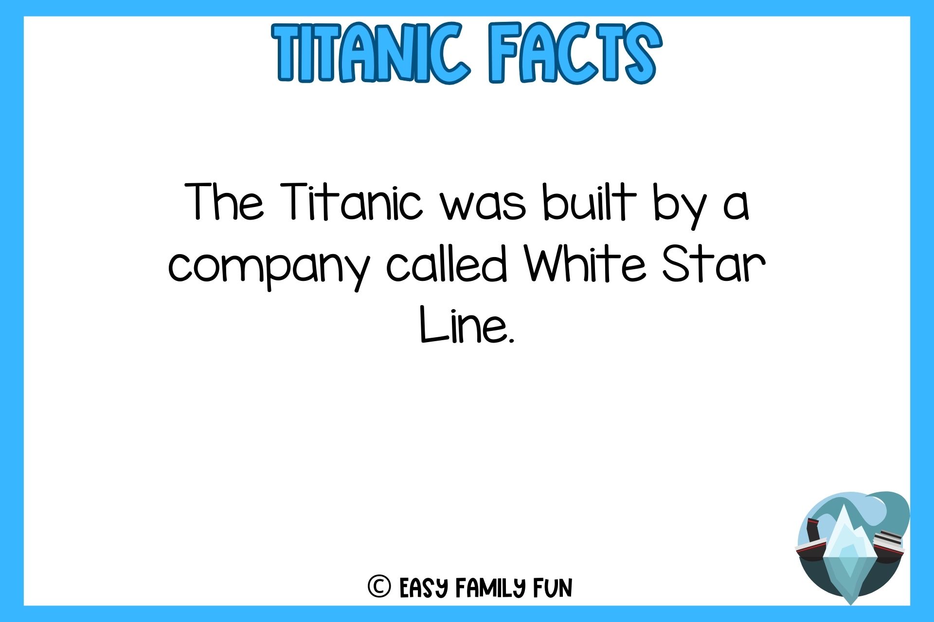 85+ Best Titanic Facts [Free Fact Cards]