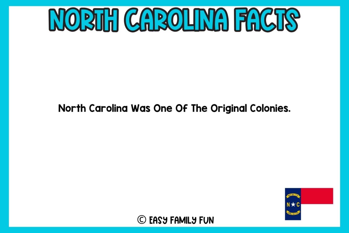 Over 100 Fun Facts about North Carolina [Free Fact Cards] - Easy Family ...