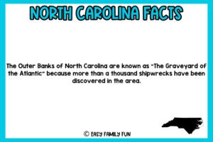 Over 100 Fun Facts about North Carolina [Free Fact Cards] - Easy Family ...