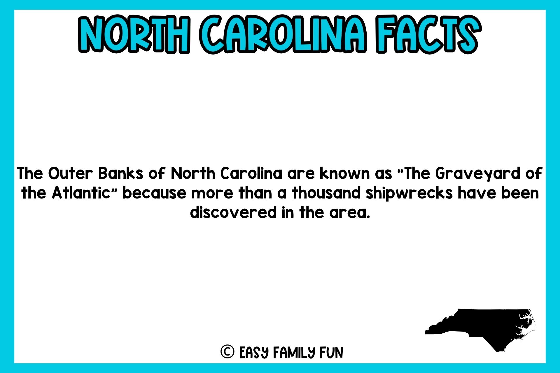 Over 100 Fun Facts about North Carolina [Free Fact Cards] - Easy Family ...
