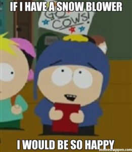 Snow Blower Memes: A Frosty Collection of Winter Humor - Easy Family ...