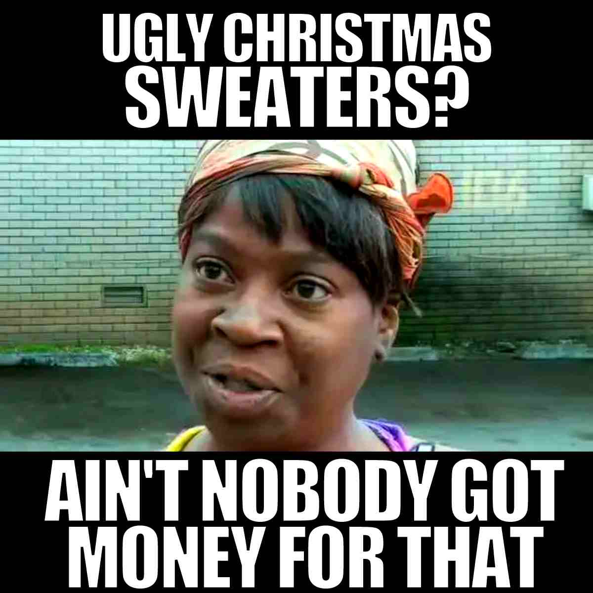 Ugly Christmas Sweater Memes - Easy Family Fun- Games, Trivia, and Jokes