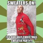Ugly Christmas Sweater Memes - Easy Family Fun- Games, Trivia, and Jokes