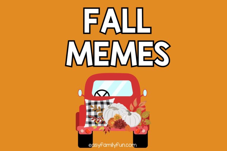 Fall Memes That Will Make You Smile - Easy Family Fun- Games, Trivia ...