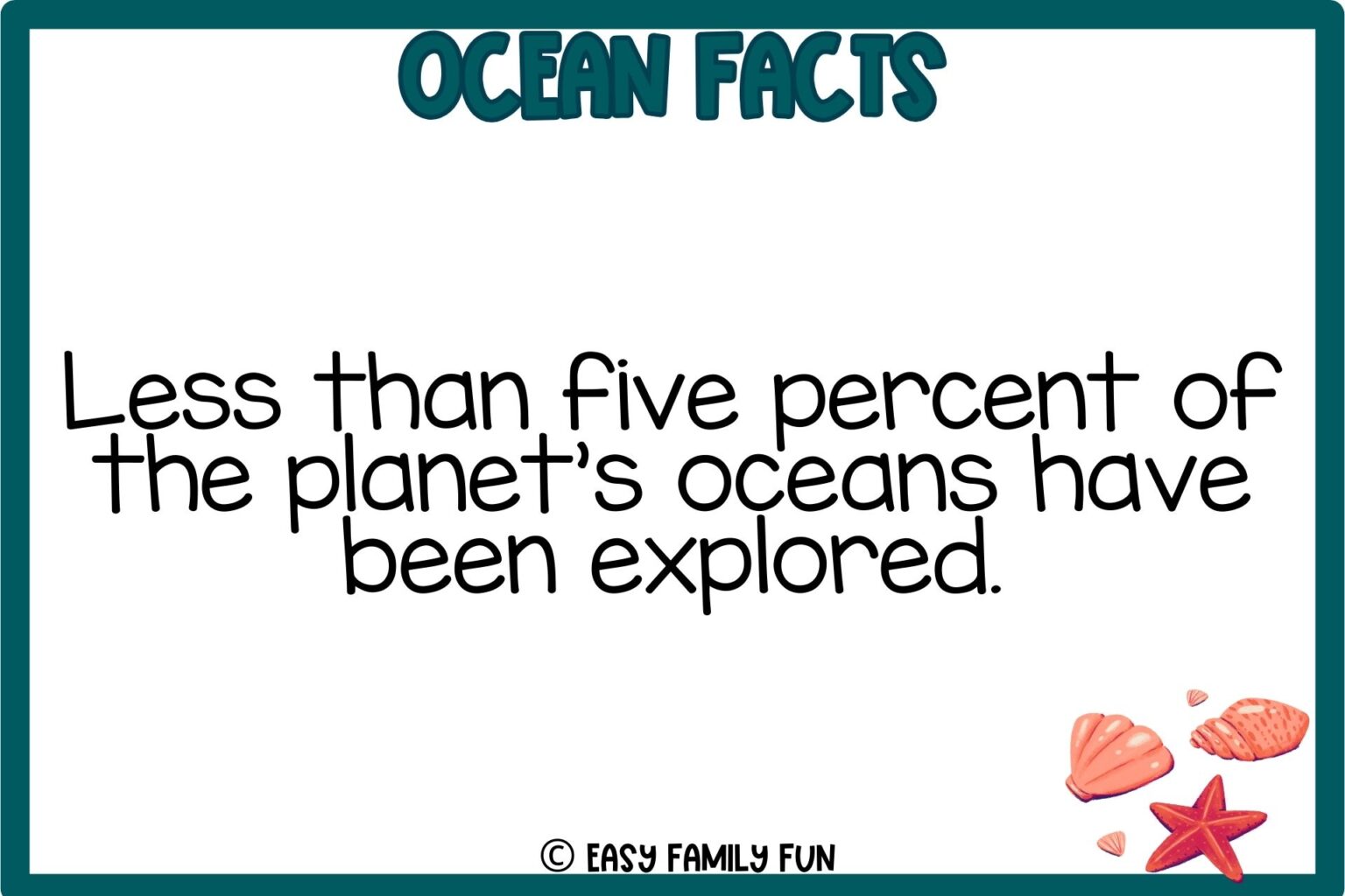 Facts About The Ocean - Easy Family Fun- Games, Trivia, and Jokes