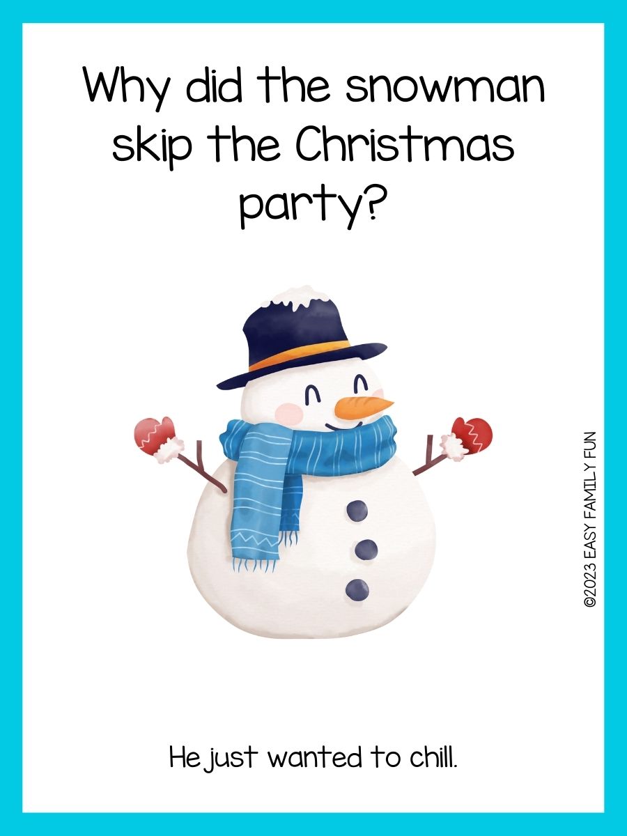 The Best Snowman Jokes That Make You Melt With Laughs