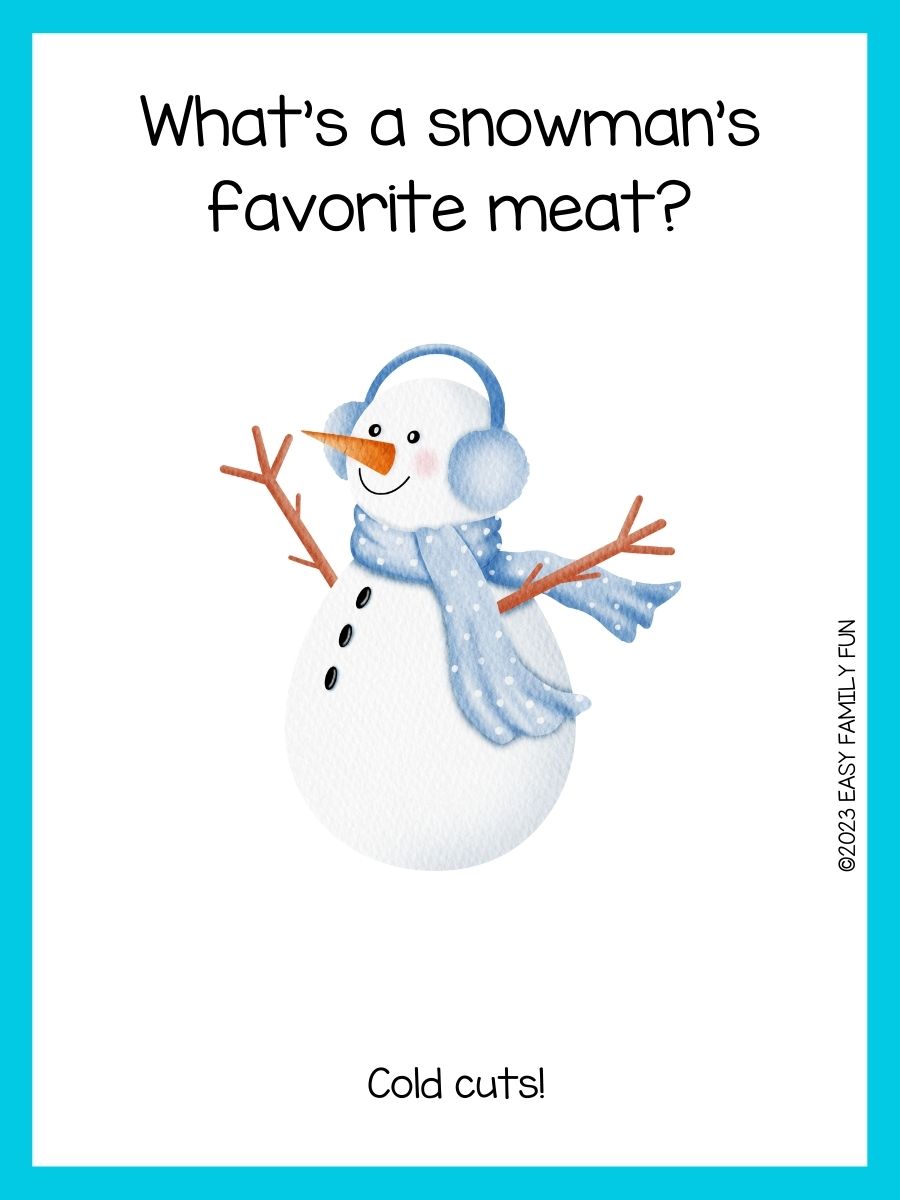 The Best Snowman Jokes That Make You Melt With Laughs