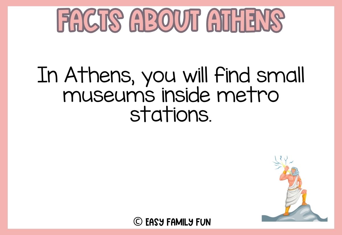 55+ Facts about Athens [Free Fact Cards] - Easy Family Fun- Print-and ...