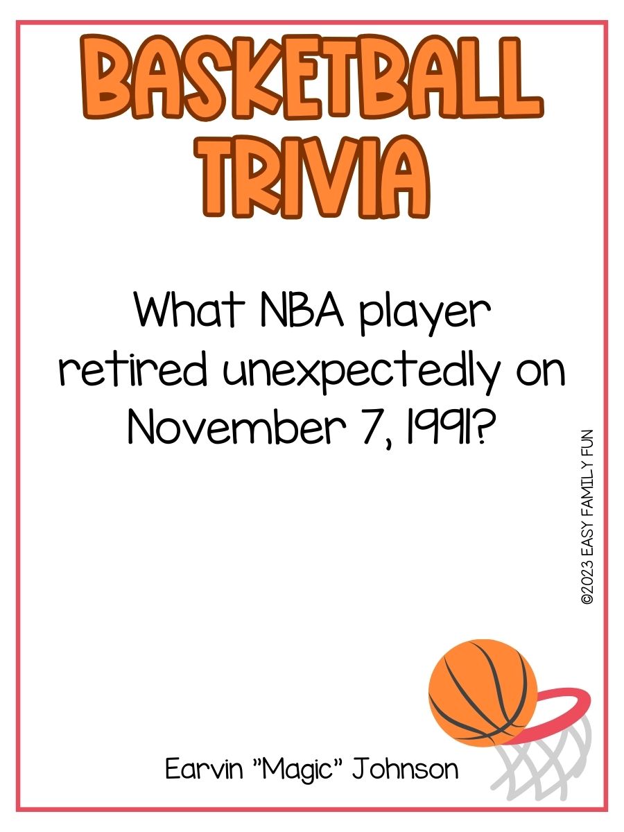 100 Best Basketball Trivia Questions and Answers