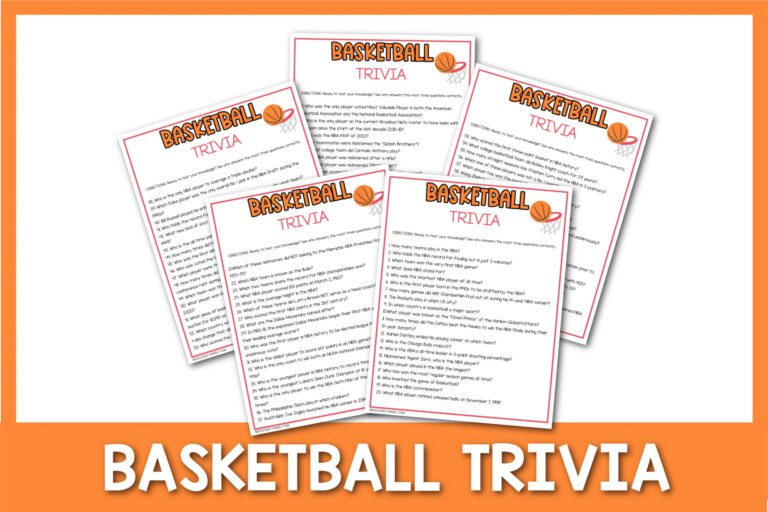 100 Best Basketball Trivia Questions and Answers