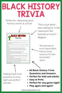 60 Best Black History Trivia Questions