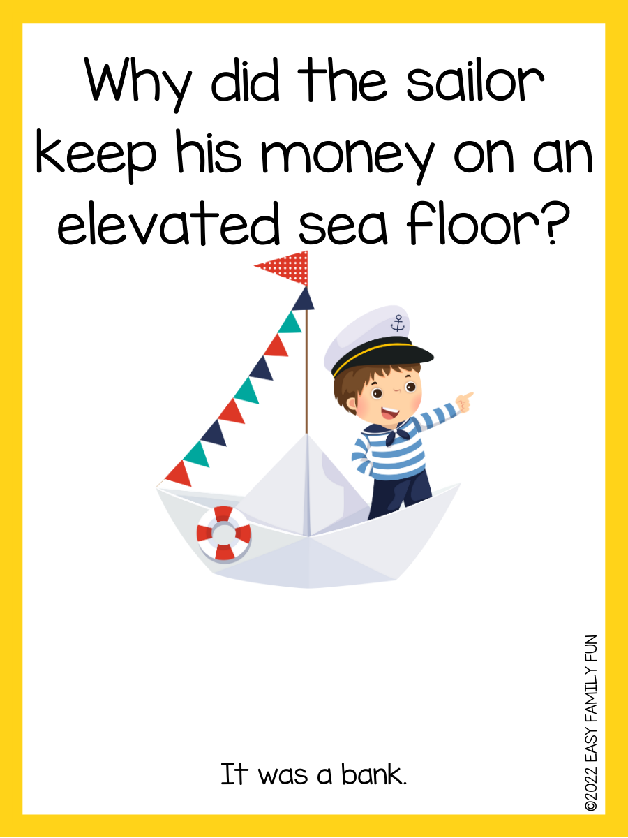 Sailor Jokes - Easy Family Fun- Games, Trivia, and Jokes