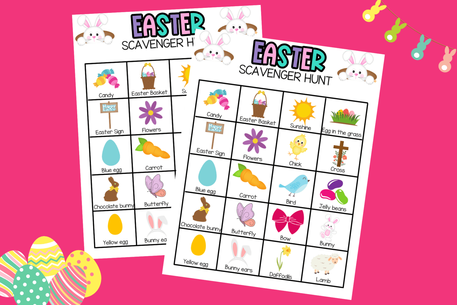 Easter Scavenger Hunt: Free Download - Easy Family Fun- Games, Trivia ...