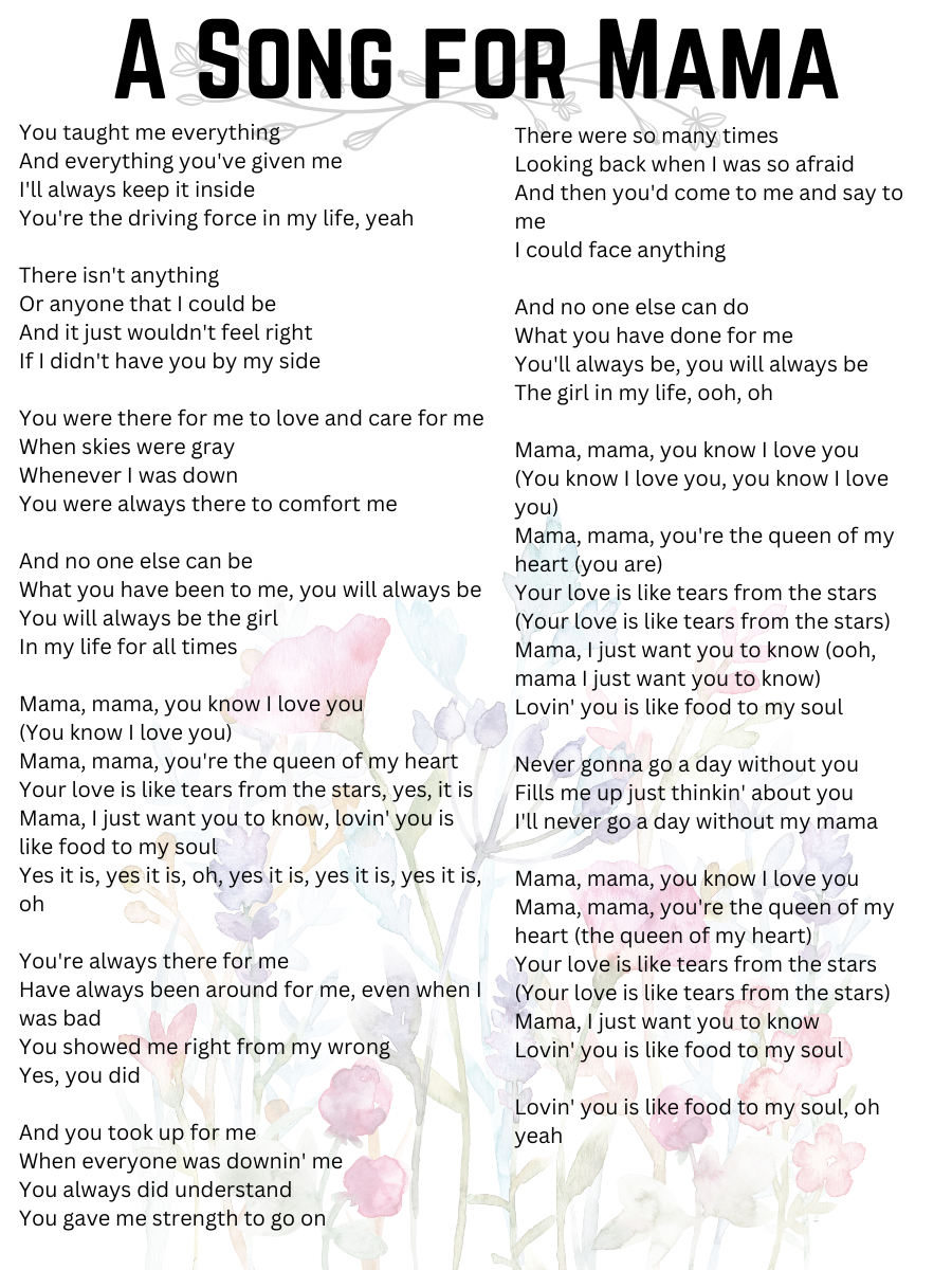 Best Mother S Day Songs Easy Family Fun Games Trivia And Jokes