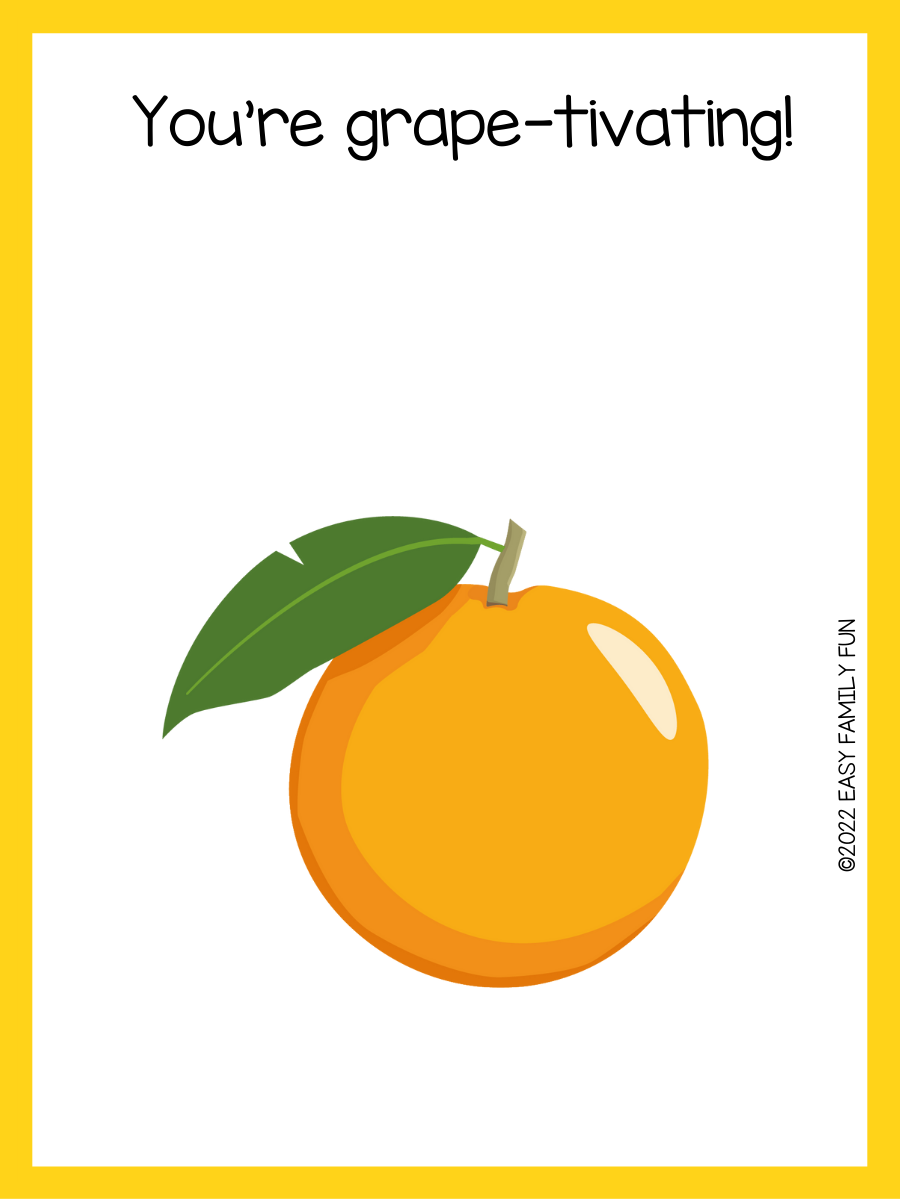 173 Fruitastic Fruit Puns - Easy Family Fun- Print-and-Play Family Fun Hub