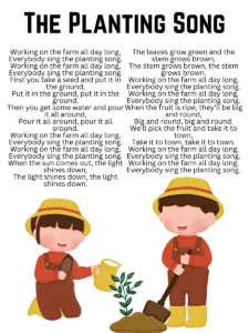 Earth Day Songs with Lyrics - Easy Family Fun- Print-and-Play Family ...