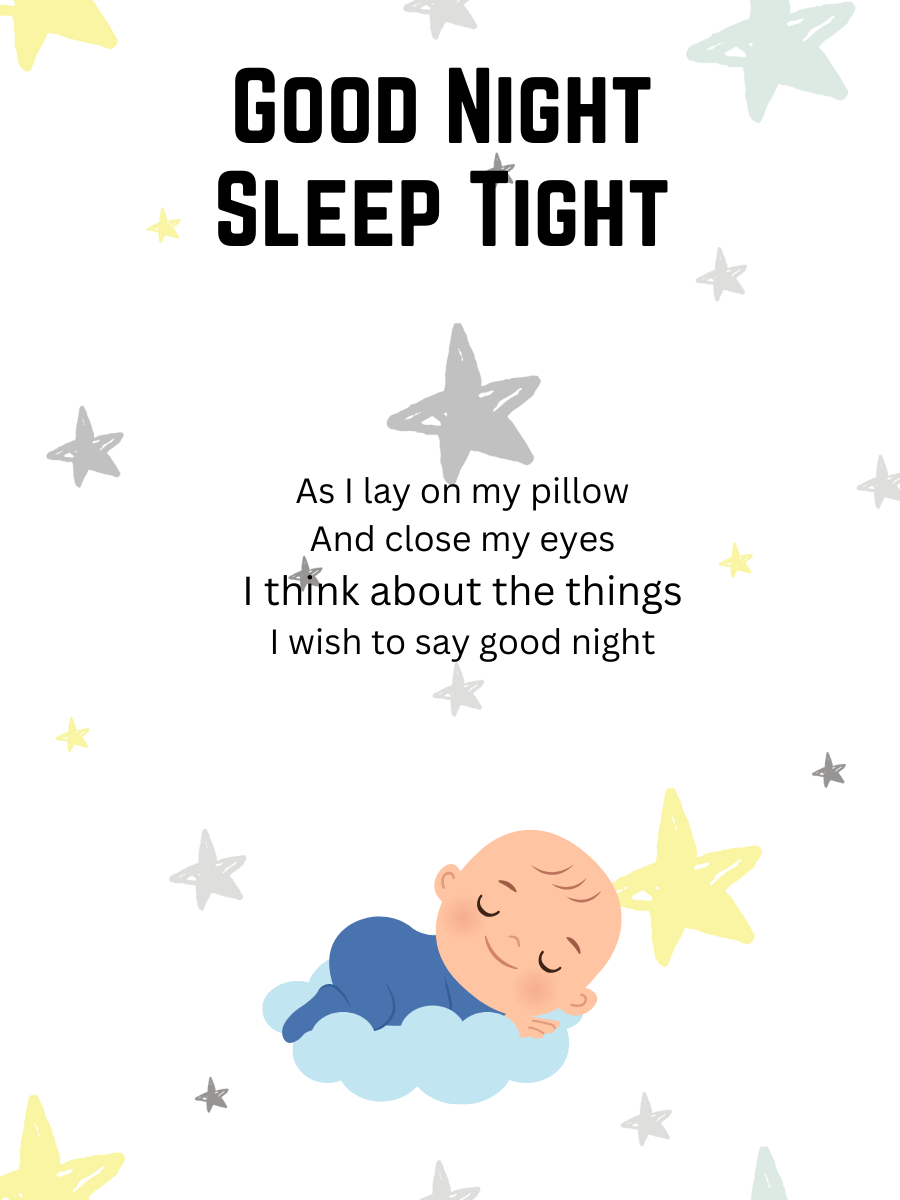 Bedtime Songs For Kids [Free Lyric Printable] - Easy Family Fun- Print ...