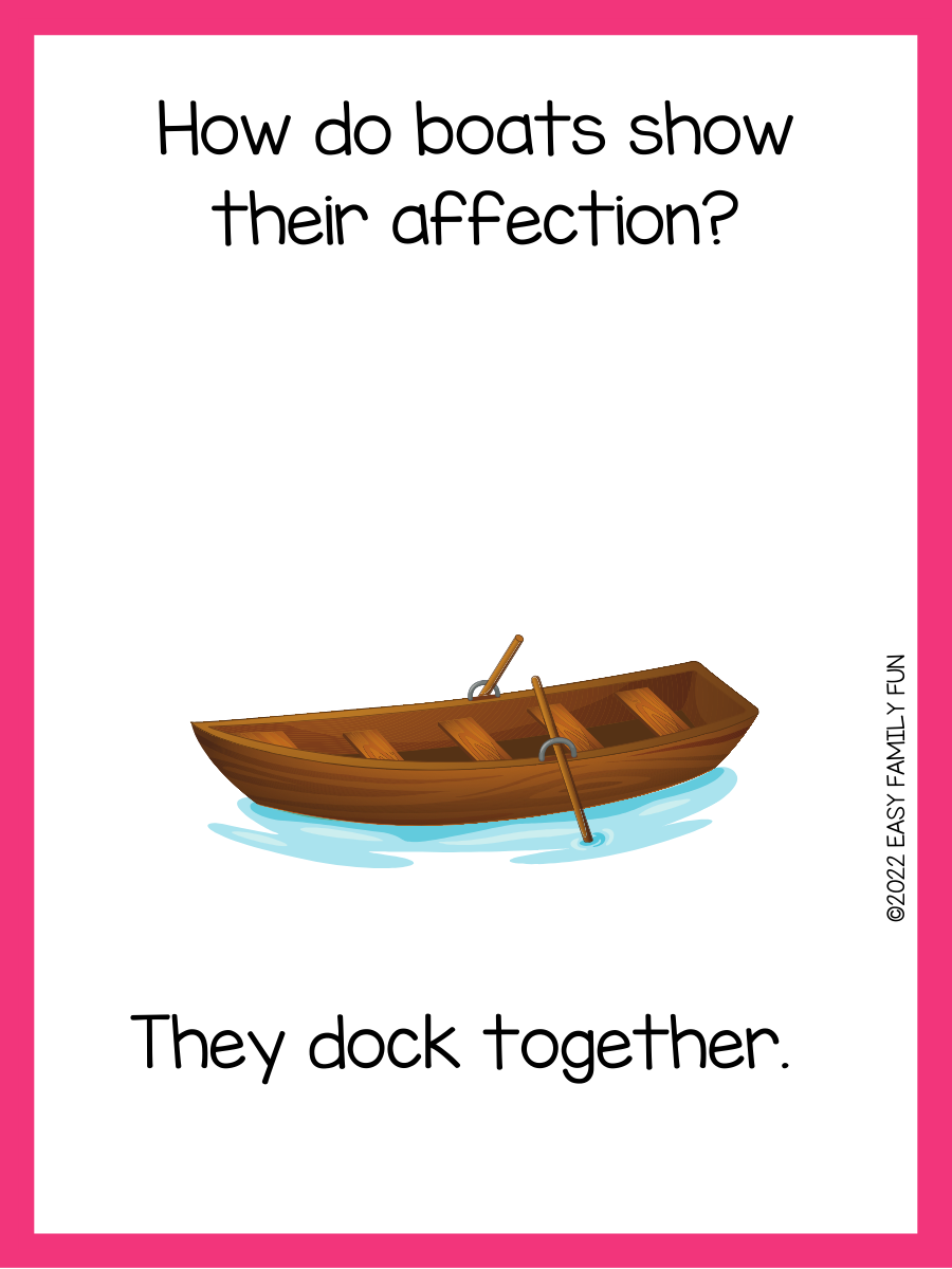 59 Hilarious Boat Puns - Easy Family Fun- Print-and-Play Family Fun Hub