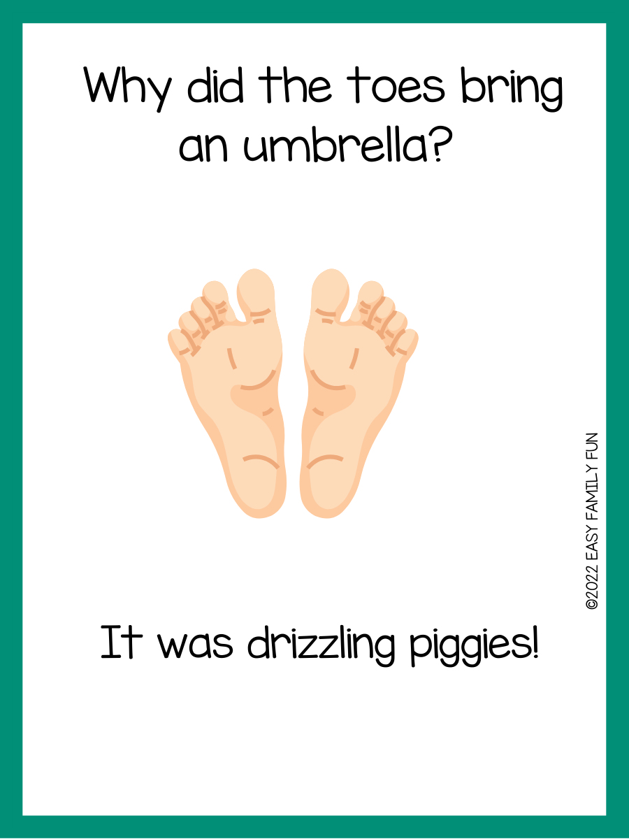 130 Toe-tally Awesome Toe Puns - Easy Family Fun- Games, Trivia, and Jokes
